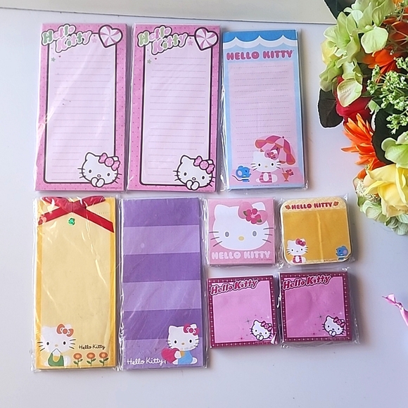 Hello Kitty | Office | New Hello Kitty By Sanrio Magnetic List Pad And ...